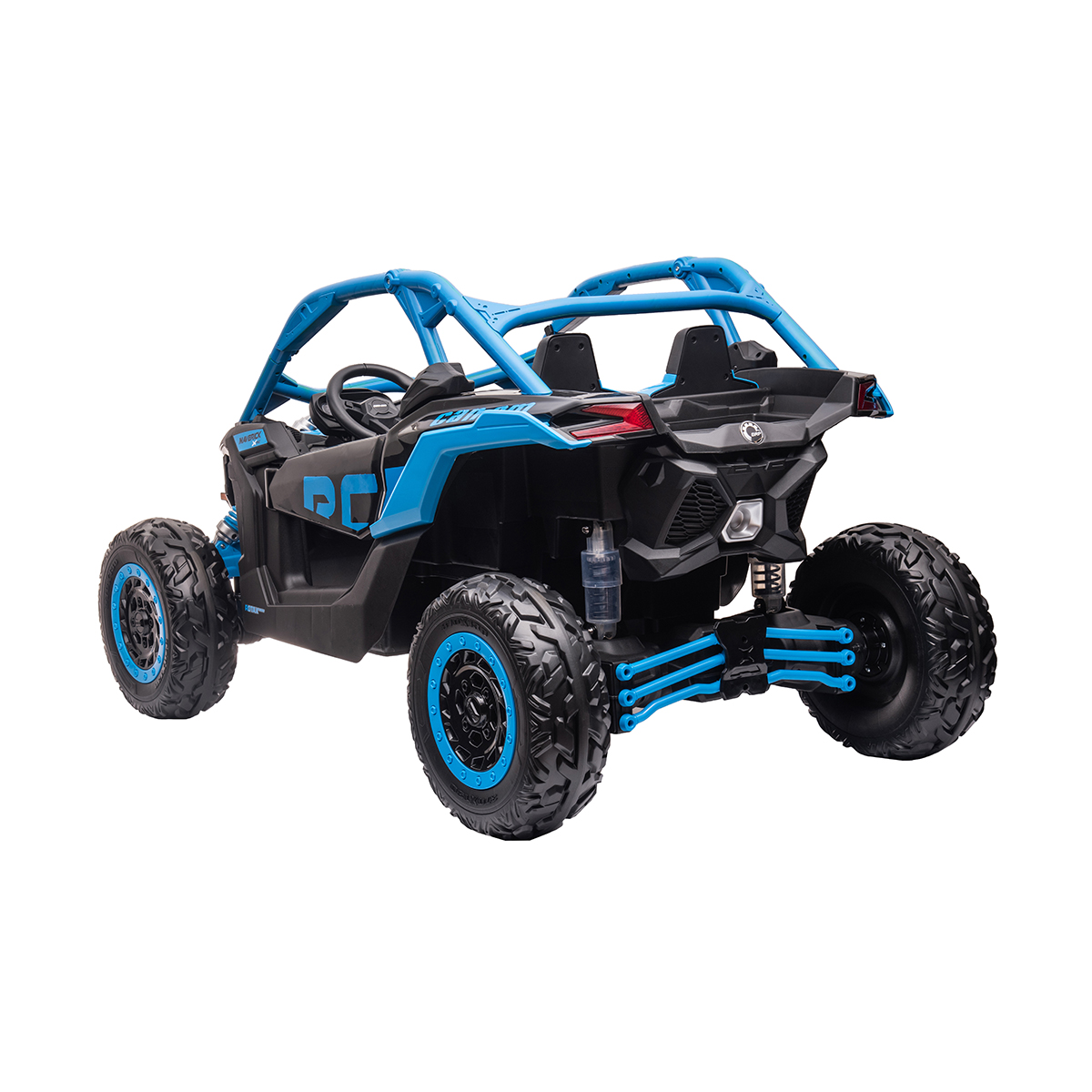 Shop Can-Am Licensed Electric UTV Kids Ride-On 24V – Blue