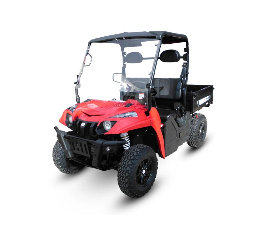 Crossfire E5 4x4 Electric UTV - Red