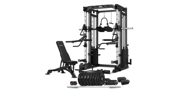 Shop SM-25 Power Rack + Jammer Arms & Chest Fly + Olympic Set
