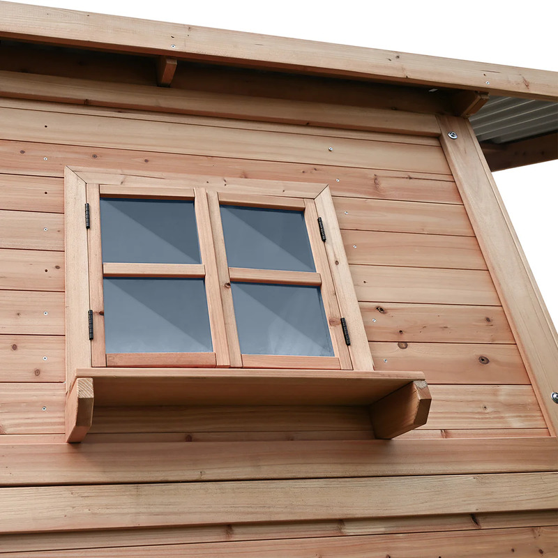 Winchester Cubby with 1.45m Platform & 3m Yellow Slide