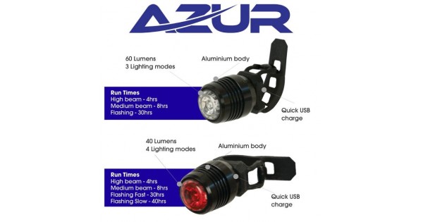 Azur | USB Cyclops Light Set Alloy Body | Go Easy Online