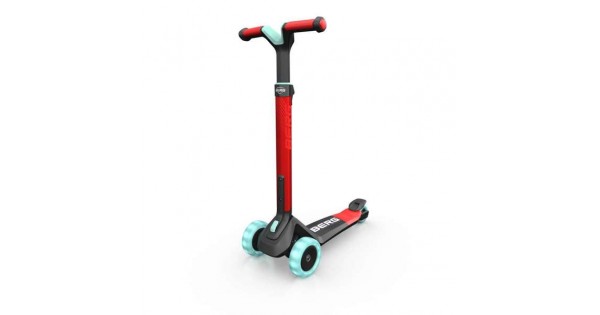 Shop BERG Nexo Scooter – Foldable with Lights – Red