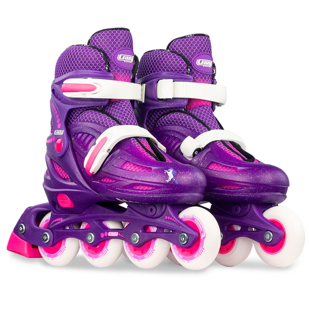 Buy Crazy Skates 148 Inline Skates Purple Glitter Large