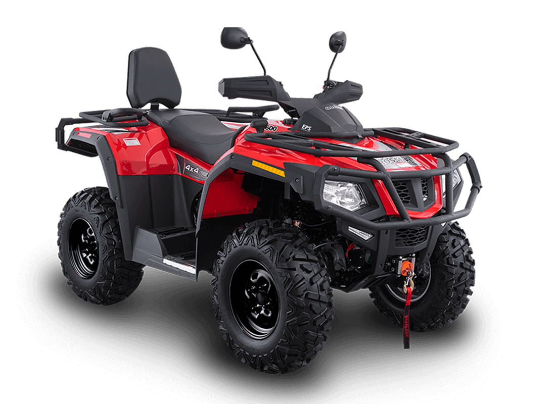 Crossfire X600 EPS 546cc Farm ATV Quad Bike – Red