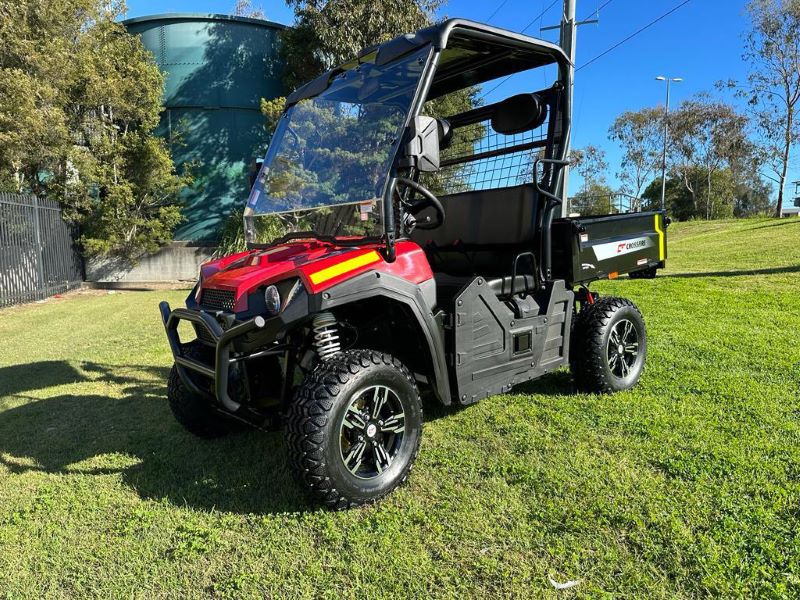 Crossfire E5 LR Long Range 4x4 UTV - Red | Go Easy Online