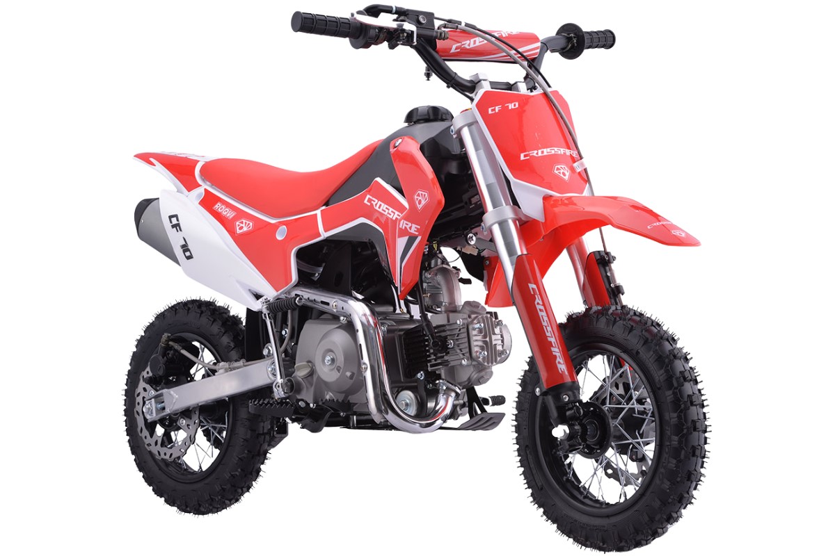 Crossfire CF70 70cc Kids Dirt Bike Red | Go Easy Online