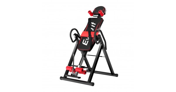 Everfit Gravity Inversion Table Black | Go Easy Online