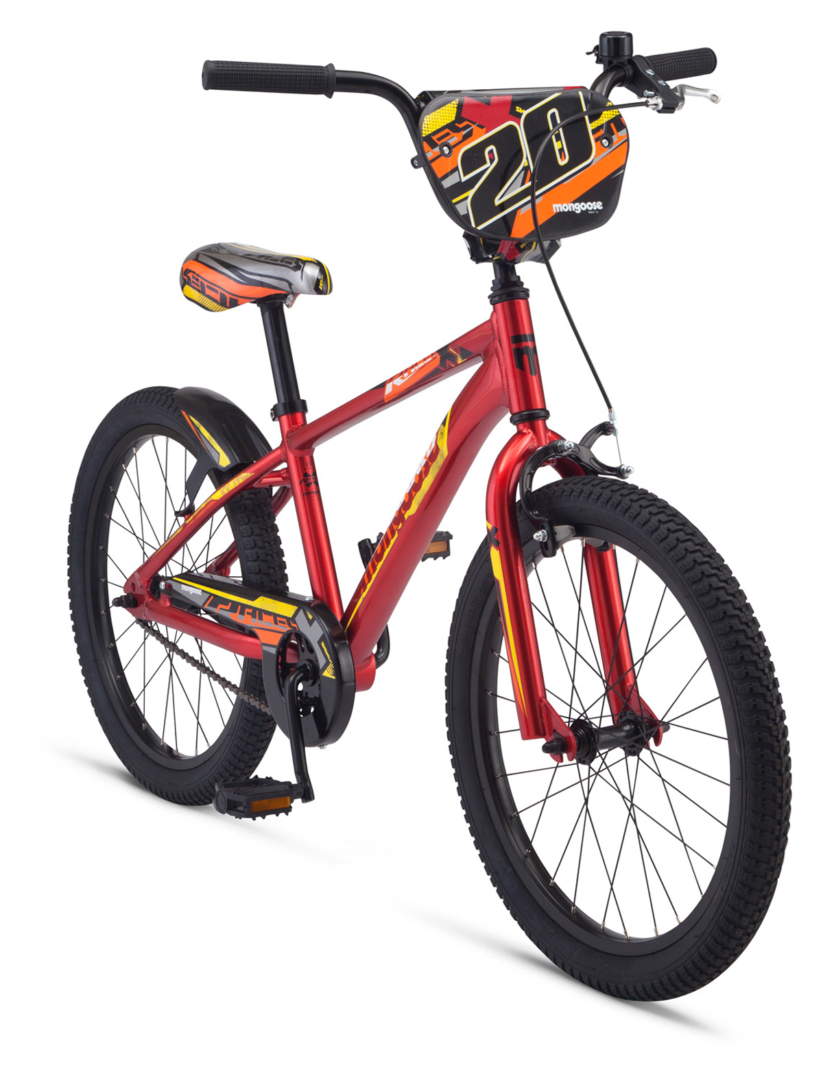 Red Mongoose Racer X 20" Boys BMX Bike | Go Easy Online