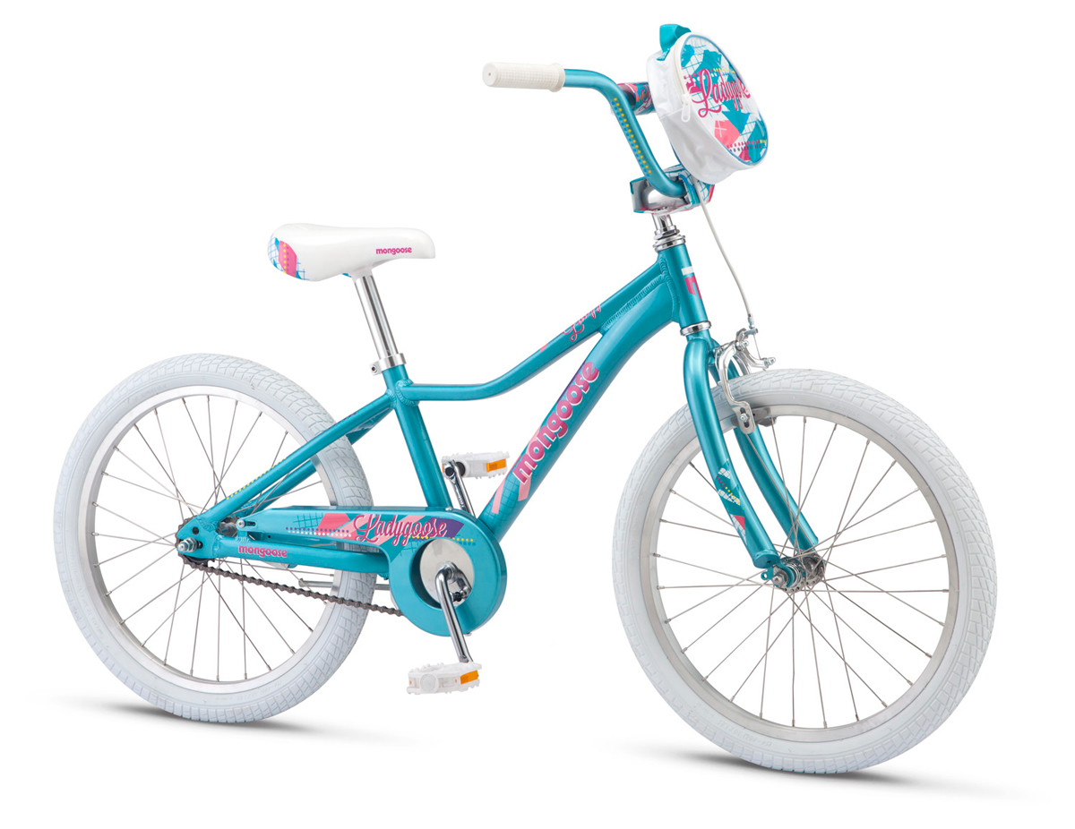 Mongoose Ladygoose 20" Kids BMX – Teal