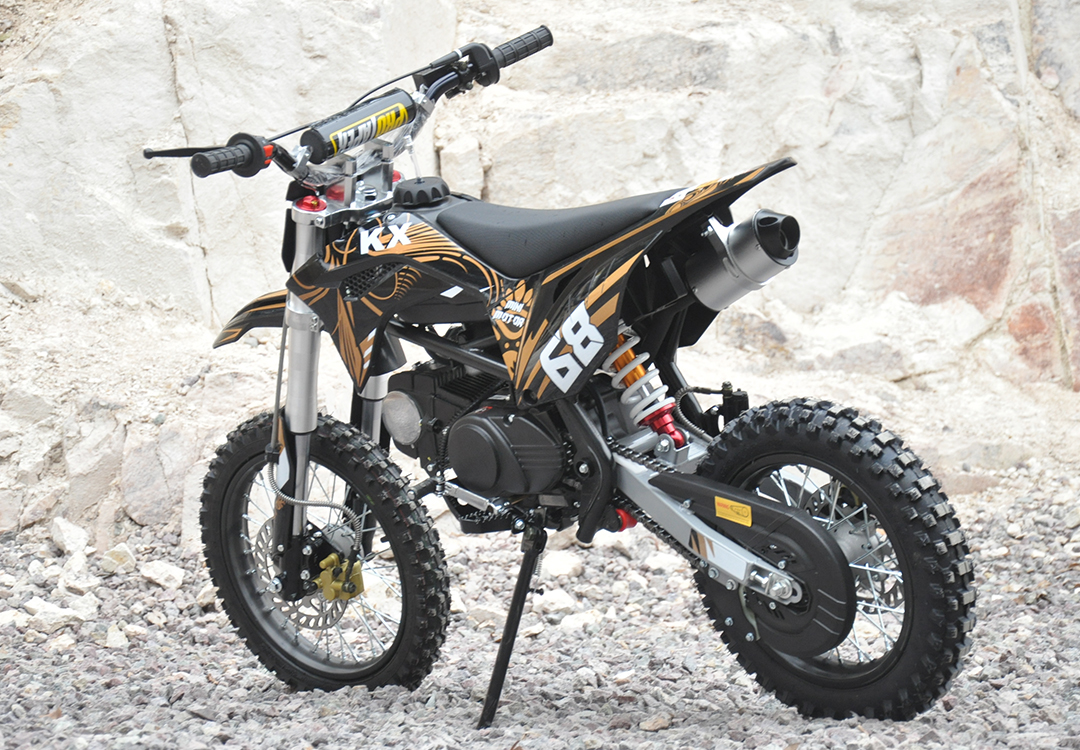 Black MW 125cc Dirt Bike X-Small Wheel | Go Easy Online