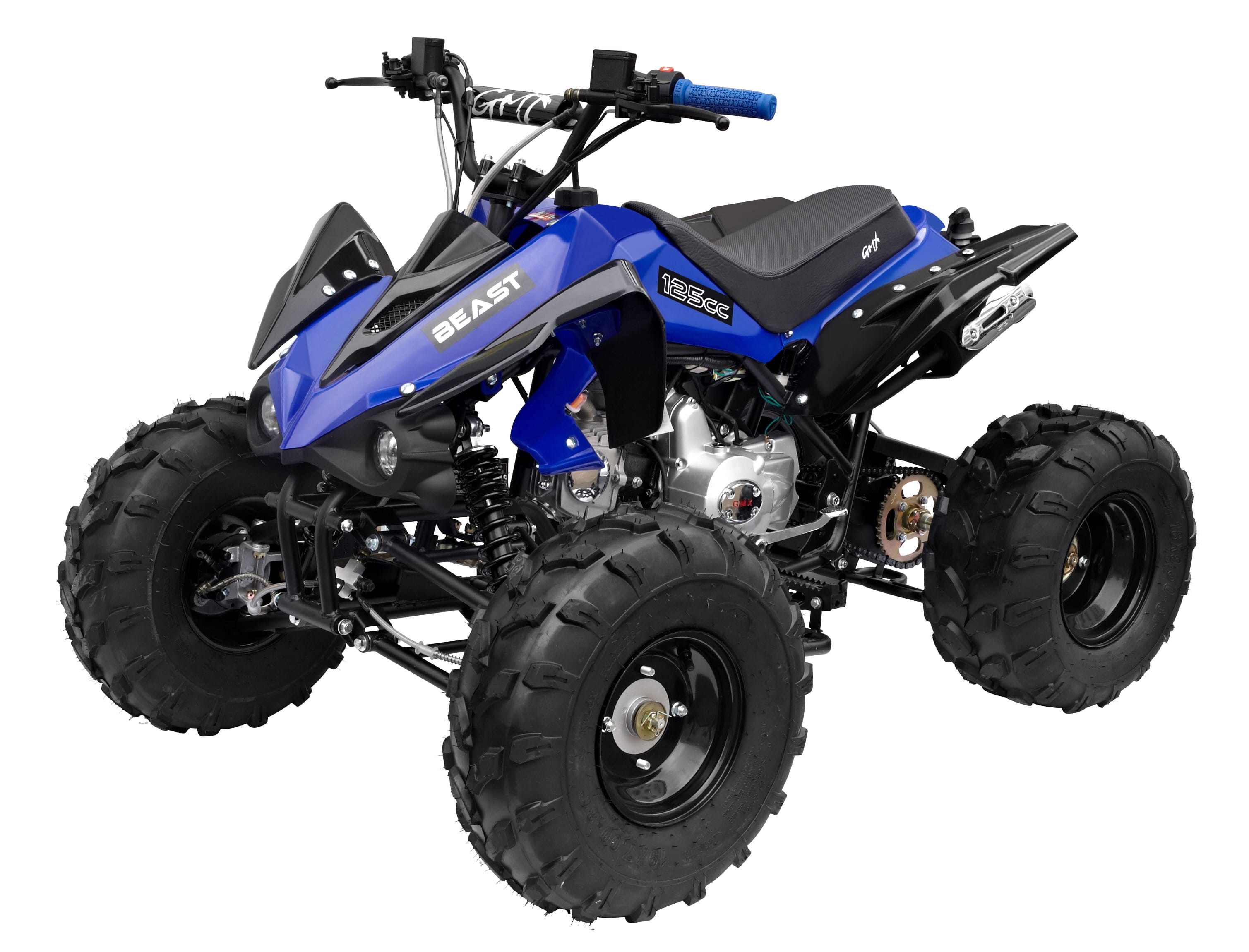 GMX 125cc The Beast Sports Quad Bike Blue | Go Easy Online