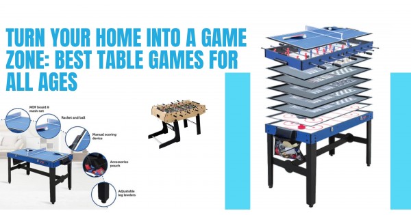 Top Table Games for All Ages | Create a Home Game Zone
