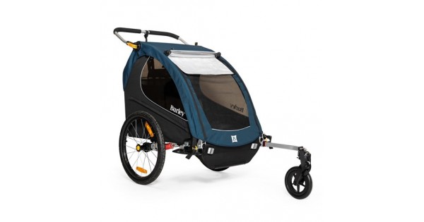 Burley Encore X Blue Bike Trailer | Go Easy Online