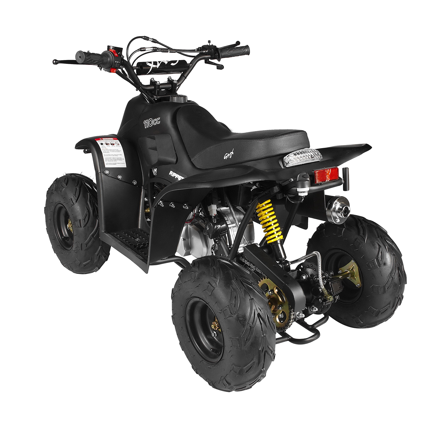 GMX 110cc Ripper X Junior Quad Bike Black | Go Easy Online