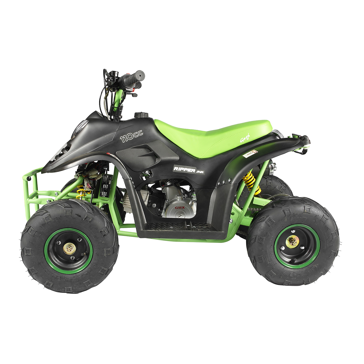 GMX 110cc Ripper X Kids Quad Bike Black Green