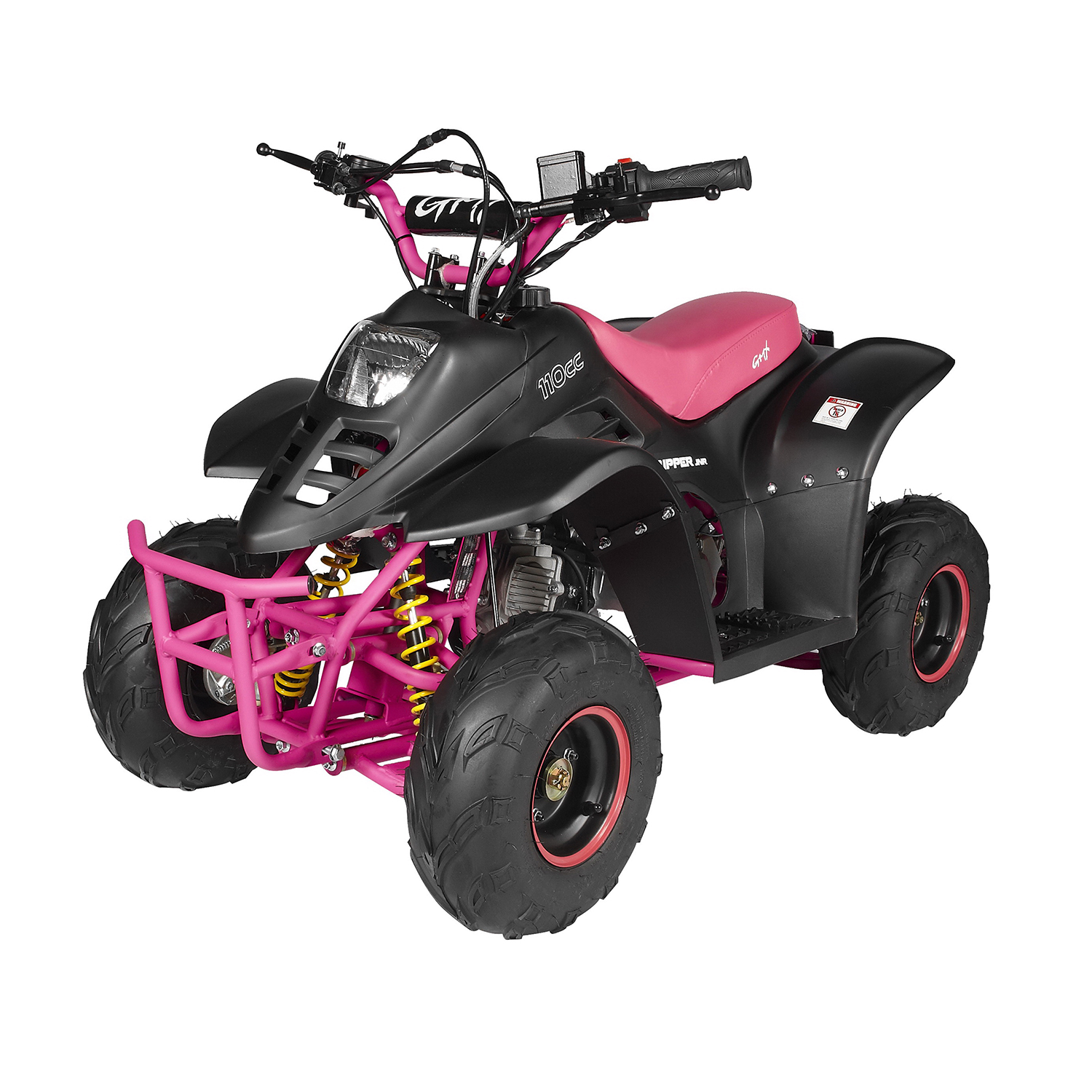 GMX 110cc Ripper X Kids Quad Bike Black Pink