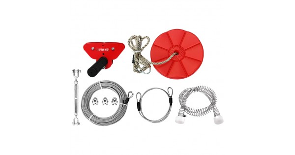 Lifespan Woomera Flying Fox Kit with Monkey Swing