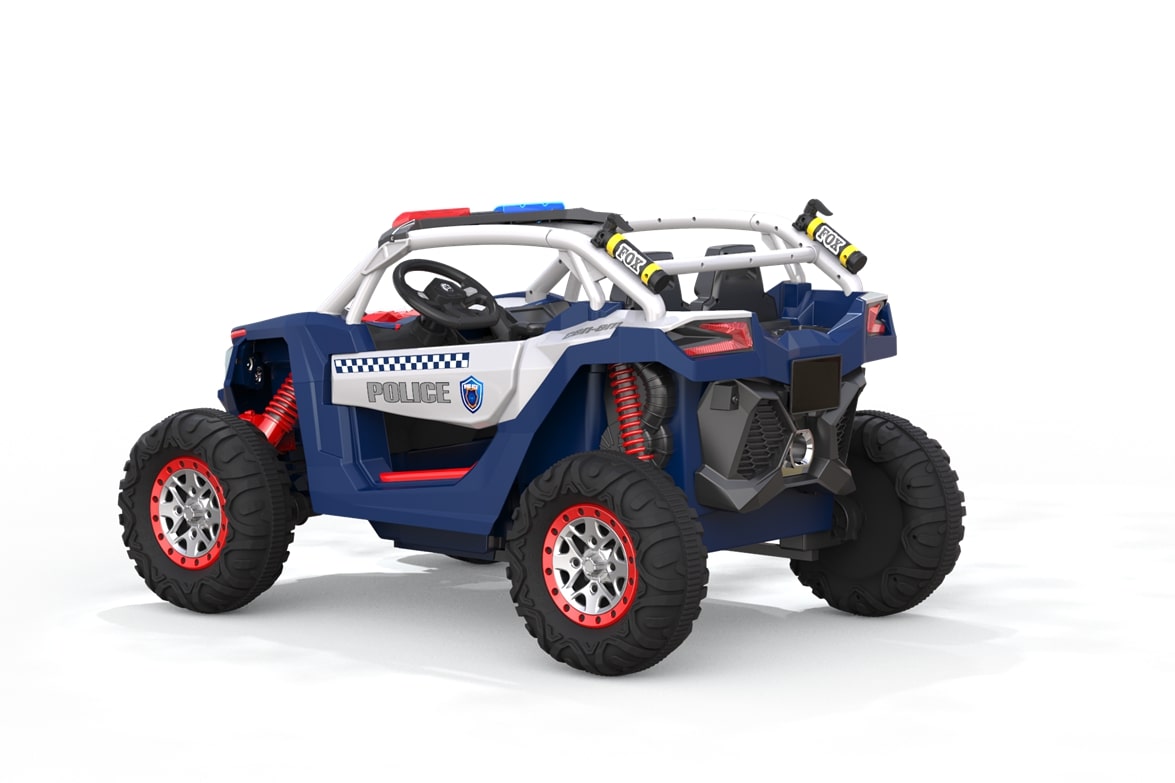 Go Skitz 12V Police Beach Buggy Ride-On Blue | Get Yours Now