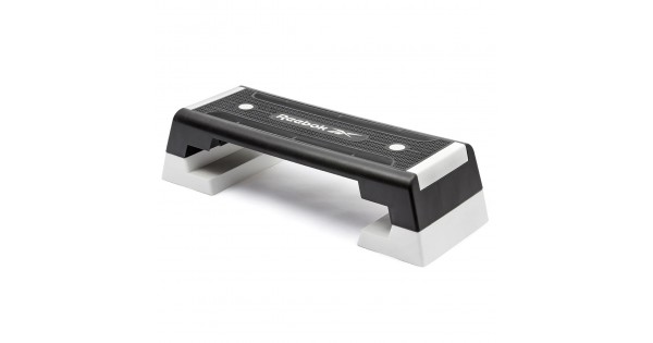 White Black Reebok Step Adjustable & Effective Use