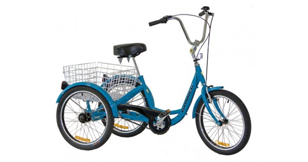Gomier 20” 6-Speed Shimano Trike – Blue | Go Easy Online