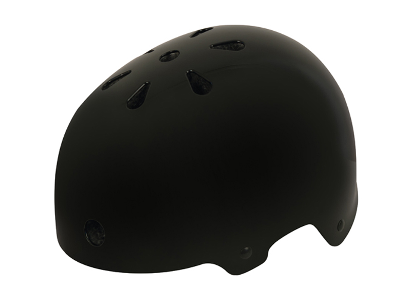 Azur U80 Skate Helmet Medium - Matt Black | Go Easy Online
