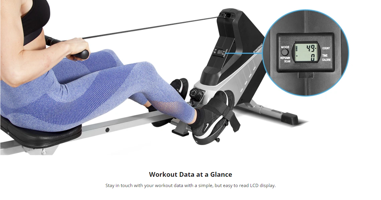 Shop LSG Rower 442 Magnetic Rowing Machine – Full-Body